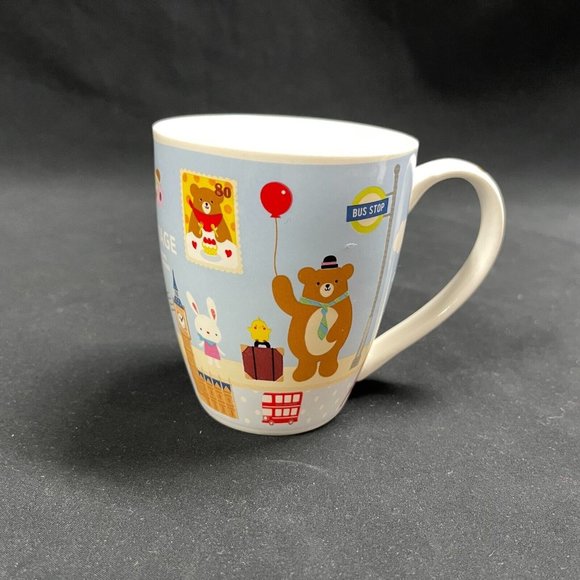 Unbranded | Dining | Bon Voyage Kukuma Travel Mug Bear Bunny Big Ben ...